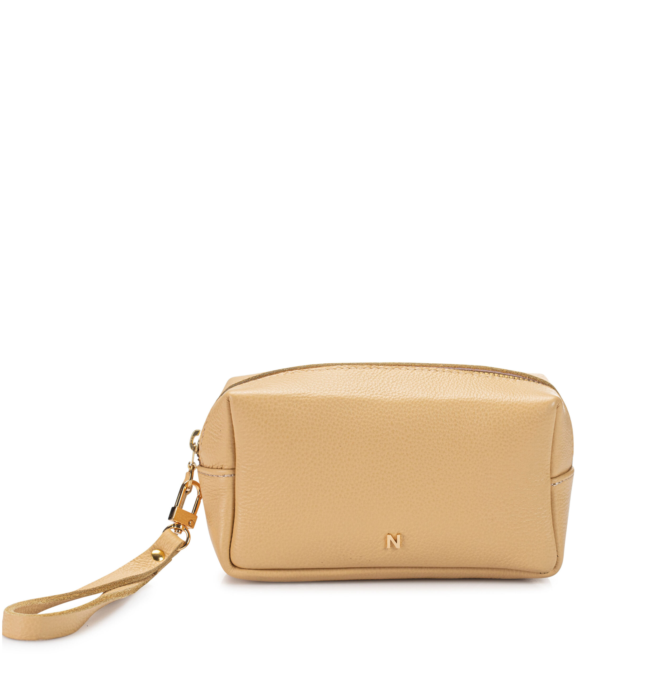 Makeup Bag M - Toledano Studio - Luxury hand­made leather goods & bags ...